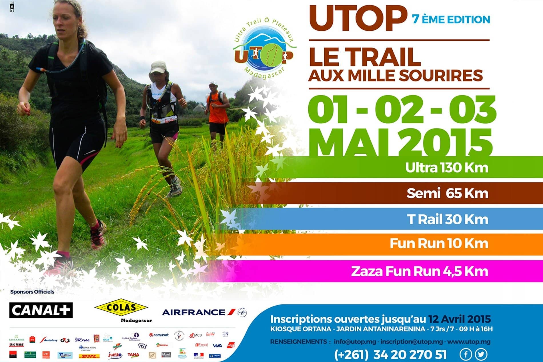 Madagascar Utop Trail aux 1000 sourires. The 2016 edition